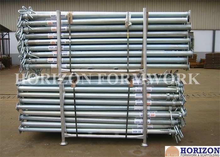 30KN Scaffolding Steel Prop Heve Duty, Einstellbare Bauprops EN1065 ...
